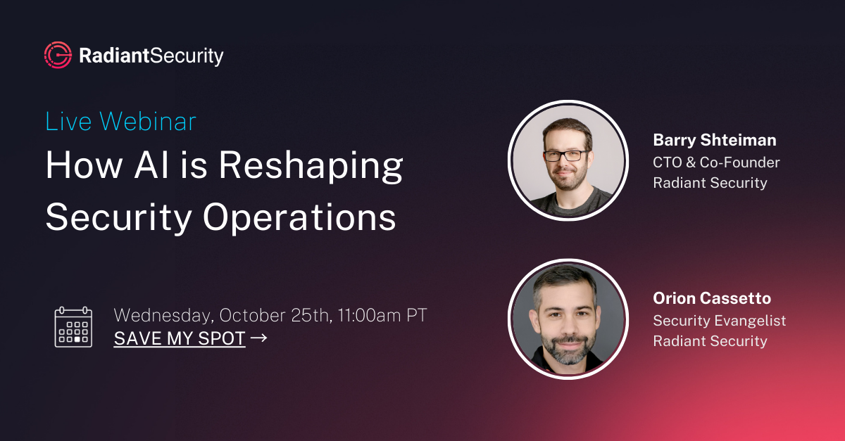 How AI is reshaping security operations